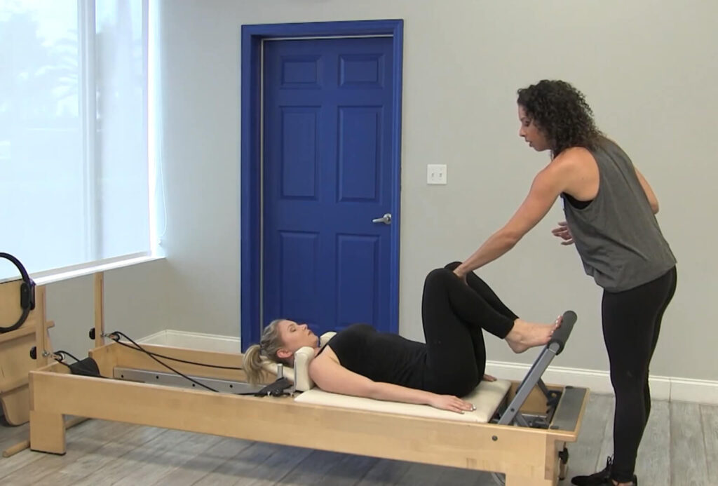 Reformer with Mini Ball with Lauren Small – Classical Pilates Education